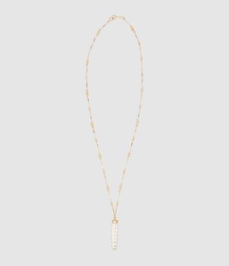 Isabel Marant Sautoir Long Necklace Ecru