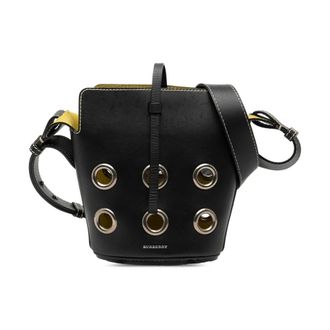 Burberry Sac seau en cuir Pre-owned - Femme - Pre-owned - Noir - Taille: ONE Size