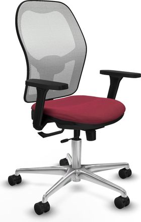 Piqueras y Crespo B&uuml;rostuhl Jorquera mit 3D-Armlehnen, h&ouml;henverstellbare Lendenwirbelst&uuml;tze, ausgestattet mit Syncro/Traslack und eingespritztem Schaum. Mit Rollen von 