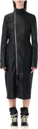 Rick Owens Femme, Robes, Noir, Taille: 36 FR Gary Coat