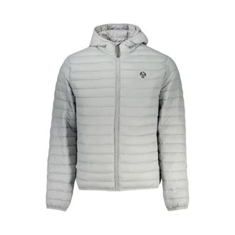 North Sails Lang&auml;rmlige Jacke mit Kapuze - - Jackets - Herren - Grau - 3XL