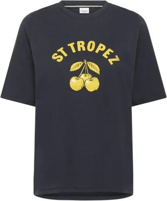 Saint Tropez Femme, Tops, Bleu, Taille: 40 FR OctaviaSZ T-Shirt