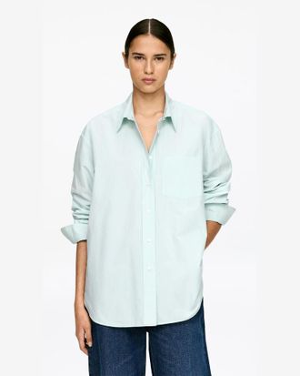 Arket Baumwollhemd -T&uuml;rkis