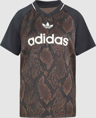 adidas Tee-shirt Satin Snake Earth Strata/Aurora Coffee, Capsule Snake Tweed