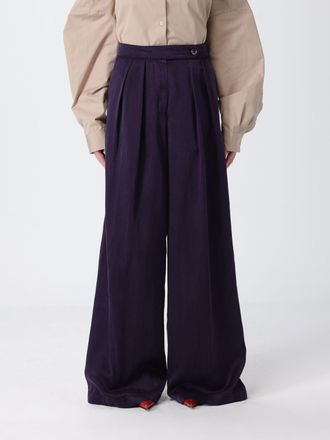 Dries Van Noten Pantalon DRIES VAN NOTEN Femme couleur Bleu