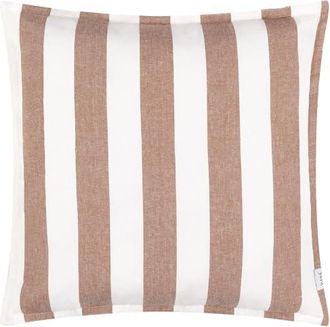 furn. Yard Hayle Cotton Outdoor Kissen mit Polyesterfüllung - Pekannuss - 50 x 50 cm