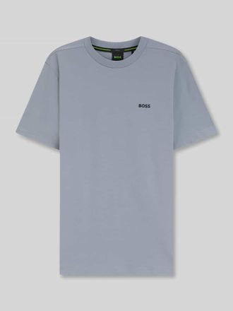 HUGO BOSS Regular Fit T-Shirt aus Baumwoll-Mix