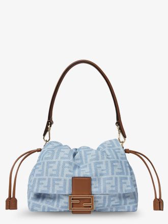 Fendi Mamma Baguette Light Denim crossbody bag - FENDI - gender_Woman