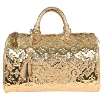 Louis Vuitton Sac &agrave; main Pre-owned Vintage en toile - Femme - Pre-owned - Jaune - Taille: ONE Size