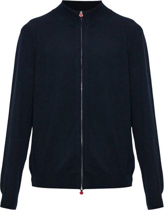 Kiton Kaschmir-Strickjacke - - Knitwear - Herren - Blau - L