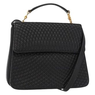 Bally Pre-owned Lederhandtasche - - Pre-owned - Damen - Schwarzk - ONE SIZE