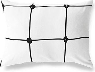 Bonamaison Le Jardin du Lin Kissen Zierkissenbezug Zufälliges Muster Kissenbezug, Weich Bequem, Für Zuhause Autos Büro Sofa Wohnzimmer Couch Schlafzimmer Dekor, 