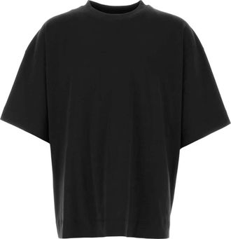 Dries Van Noten Homme, Tops, Noir, Taille: XL Heno Oversize T-Shirt