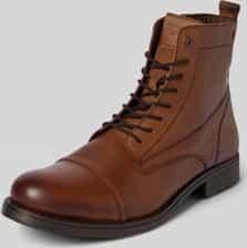 Jack & Jones Schnürstiefel mit Label-Detail Modell SHAUN