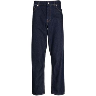Maison Kitsun&eacute; Indigo Denim Tapered Jeans - - Jeans - Herren - Blau - W34