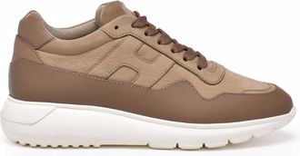 Hogan Homme, Chaussures, Brun, Taille: 39 EU Interactive Allacciato