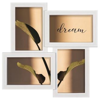 Hama Pêle-mêle de Cadres Photo Portrait Visby, 4 10 x 15 cm, Blanc