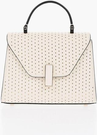 Valextra Mini Perforated Leather Bag size Unica