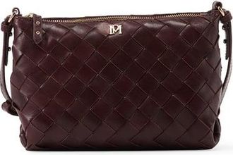 Petite Mendigote Sac banouli&egrave;re en cuir tress&eacute;