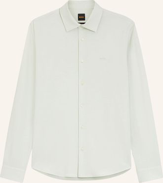 HUGO BOSS Hemd Slim Fit gruen