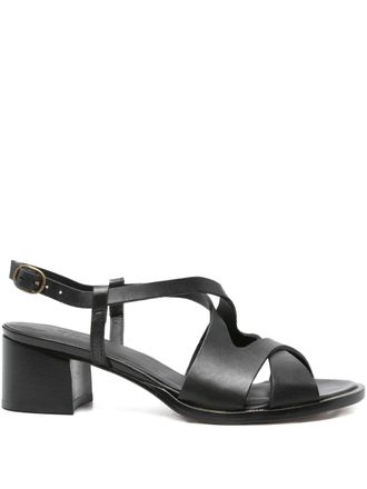 King Tartufoli sandales à brides croisées 45 mm - Noir