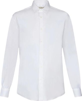 Liu Jo Homme, Chemises, Blanc, Taille: 2XL Chemise Popeline Stretch