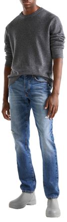 Benetton Herren Maglia G/C M/L 1235u1n67 Pullover, grau, Large