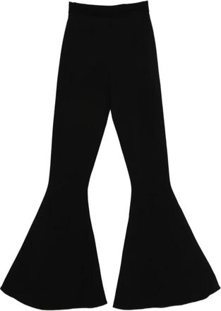 Giambattista Valli Femme, Pantalons, Noir, Taille: 40 FR Pantalon Tricoté Confortable pour un Usage Quotidien