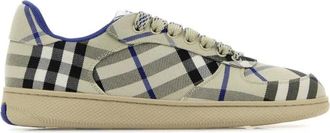 Burberry Femme, Chaussures, Multicolore, Taille: 37 EU Baskets Terrace en Toile Brod&eacute;ee