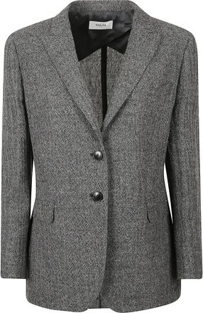 Saulina Milano Saulina, Damen, Jacken, Grau, LGr&ouml;&szlig;e