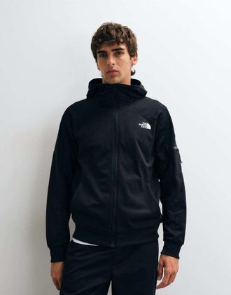 The North Face M Mountain Athletics Fleece mit durchgehendem Rei&szlig;verschluss 2.0 in TNF Black-Schwarz