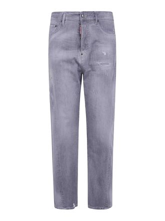 Dsquared2 Jean &Eacute;vas&eacute; - Gris