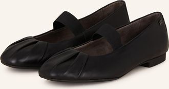 Paul Green Mary-Jane-Ballerinas schwarz