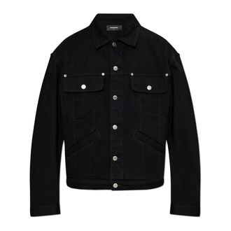 Dsquared2 Denimjacke - - Jackets - Herren - Schwarzk - XS