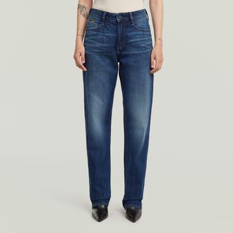 G-Star Iggie Straight Jeans - Dunkelblau - Damen