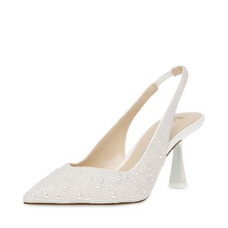 Betsey Johnson Clark Pumps f&uuml;r Damen, Elfenbein, 38 EU