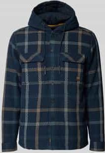 PME Legend Regular Fit Hemdjacke mit Kapuze