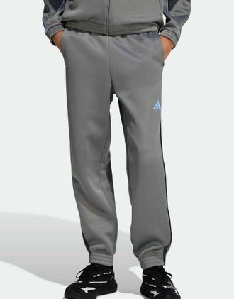 adidas adidas Performance - Stadium - Pantalon de jogging - Gris anthracite uni/gris six