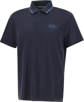 Emporio Armani Emporio Armani Ea7, Homme, Tops, Bleu, Taille: XL Ventus7 Polo