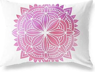 Bonamaison Le Jardin du Lin Kissen Zierkissenbezug Kissenbezug, Weich Bequem, Für Zuhause Autos Büro Sofa Wohnzimmer Couch Schlafzimmer Dekor, 43x43 Cm - Entworf