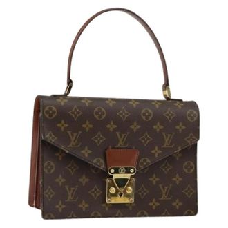 Louis Vuitton Pre-owned Canvas Handtasche - - Pre-owned - Damen - Braun - ONE SIZE