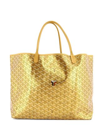 Goyard Saint Louis Precious Metals Coated Canvas GM tote bag - Gold