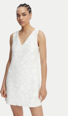 Michael Kors Coctailkleid MS6834YHHS Wei&szlig; Regular Fit