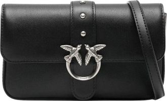 Pinko Pinko, Femme, Sacs, Noir, Taille: ONE Size Love Bag