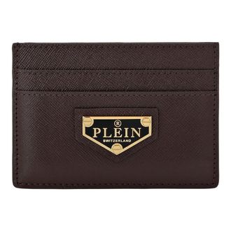 Philipp Plein Portemonnaies - Kartenetui - Gr. unisize - in Braun - f&uuml;r Damen