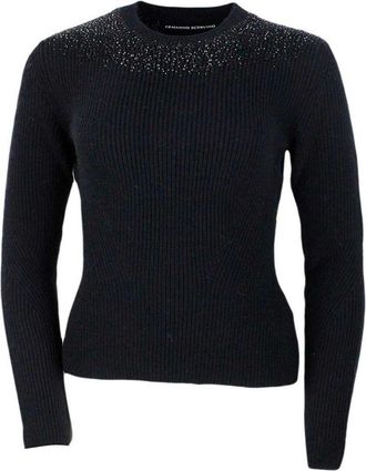 Ermanno Scervino Rundhalspullover - Schwarz