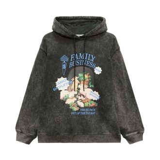 Msgm Msgm, Damen, Sweatshirts & Hoodies, Schwarzk, SGr&ouml;&szlig;e