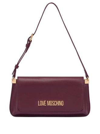 Love Moschino sac porté épaule à logo - Violet