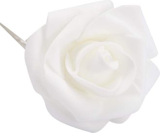 ZJchao USB Rosen Lichterkette, Künstliche Blumen Lichterkette, 20 LED Warmweiß, für Valentinstag, Hochzeitsdekoration, Weiß Rosa, 20m LED Lampe