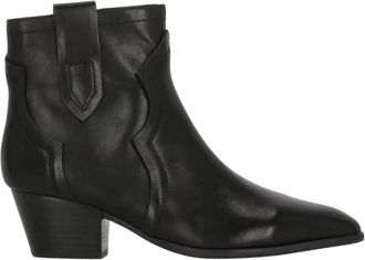 Ash Bottine &agrave; talon &eacute;vas&eacute; - Femme - Chaussures - Noir - Taille: 40 EU